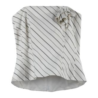 Marella Femme, Tops, Blanc, Taille: 38 FR Ramona Bustino Cerniera