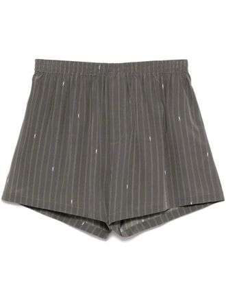 Saint Laurent Cassandre Shorts - Grau