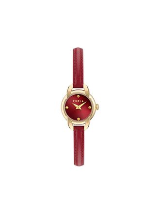 Furla bracelet en cuir 28 mm - Rouge
