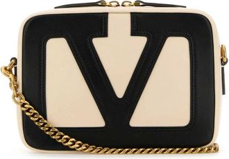 Valentino Garavani Femme, Sacs, Blanc, Taille: ONE Size Sac bandouli&egrave;re Viva Superstar