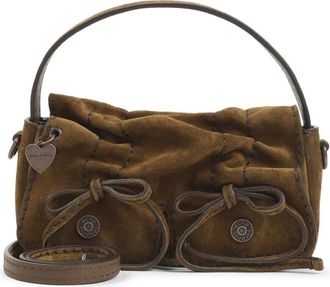 Acne Studios Femme, Sacs, Brun, Taille: ONE Size Multipocket Micro Crossbody Suede Bag