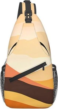 Generic Sac &agrave; dos &agrave; bandouli&egrave;re Desert Sunset - Sac &agrave; dos de voyage pour homme - Sac &agrave; dos de randonn&eacute;e