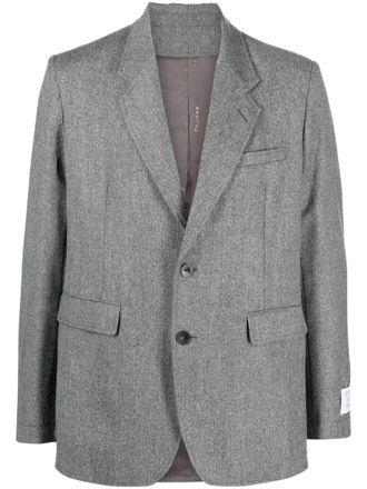 Études Studio Einreihiger Blazer - Grau