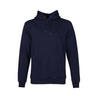 Colorful Standard Klassische Bio -Kapuze - - Sweatshirts & Hoodies - Herren - Blau - L