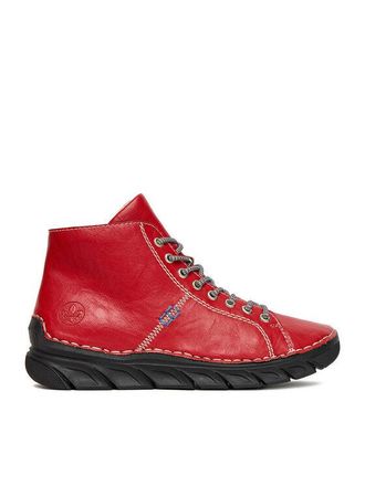 Rieker Schn&uuml;rschuhe 55020-33 Rot