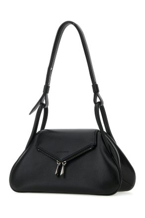 Amina Muaddi Geminismall Blksil Blacksilver Borse A Mano Bag