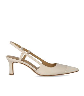 Michael Kors ESCARPINS SLINGBACK ALORA CR&Egrave;ME MICHAEL KORS