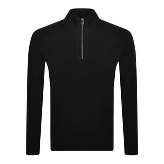 Barbour Homme, Sweatshirts et sweats &agrave; capuche, Noir, Taille: XL Zip-throughs