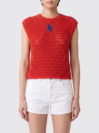 Polo Ralph Lauren Weste Damen Farbe Rot