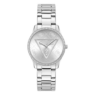 Guess Femme, Accessoires, Gris, Taille: ONE Size Analog Watch