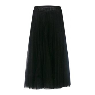 Bruuns Bazaar Schwarzer Rock Lalabbabbie Stilvoll Polyester - - Skirts - Damen - Schwarzk - L