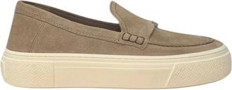 Hogan Femme, Chaussures, Beige, Taille: 37 1/2 EU H 705 Mocassino