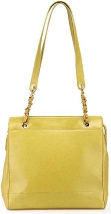 Chanel Sac bandouli&egrave;re vintage doccasion - Femme - Pre-owned - Vert - Taille: ONE Size
