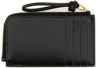Jil Sander Leather Bifold Bifold Wallet - Black