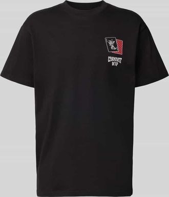 Carhartt Work in Progress Regular Fit T-Shirt aus reiner Baumwolle Modell Playing Cards