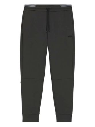 BOSS pantalon de jogging à lien de resserrage - Gris