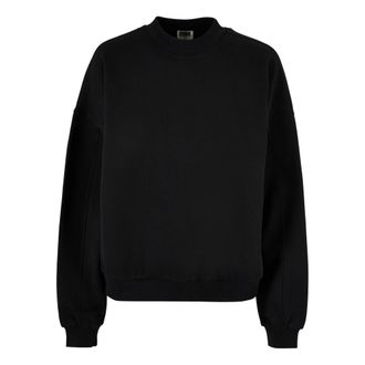Urban Classics Pullover Rundhalsausschnitt f&uuml;r Damen (Schwarz)