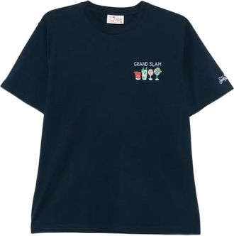 MC2 Saint Barth Homme, Tops, Bleu, Taille: XL Portofino T-shirt