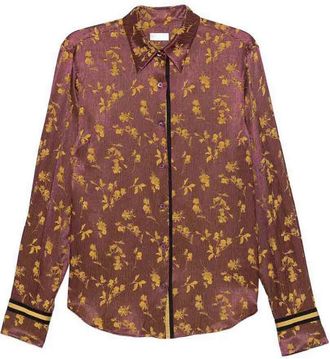 Dries Van Noten Hemd - Bordeaux