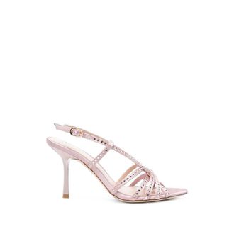 Stuart Weitzman Femme, Chaussures, Rose, Taille: 37 1/2 EU Carlyle Sandal