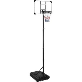 vidaXL Vidaxl - Basketballst&auml;nder Transparent 280-350 cm Polycarbonat