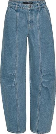 Rotate Rotate Birger Christensen, Femme, Jeans, Bleu, Taille: 36 FR Wide Jeans