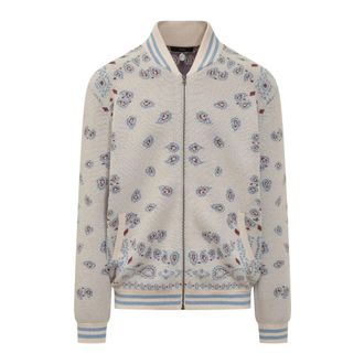 Alanui Stilvolle Jacke mit Rei&szlig;verschluss und Taschen - - Jackets - Herren - Beige - L