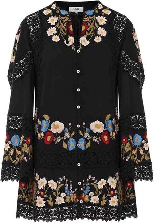 Sea New York Kurzes Kleid - Schwarz