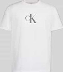 Calvin Klein Regular Fit T-Shirt mit Logo Print
