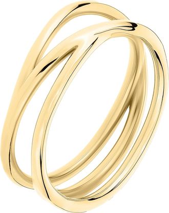 Liebeskind Liebeskind Berlin Ring - Edelstahl The Melting Organic - Gr. ONESIZE - in Gold - f&uuml;r Damen