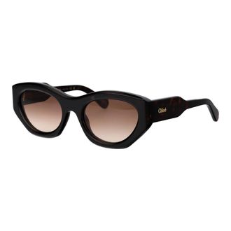 Chlo&eacute; Stylische Sonnenbrille f&uuml;r einen trendigen Look - - Accessories - Damen - Braun - 53 MM