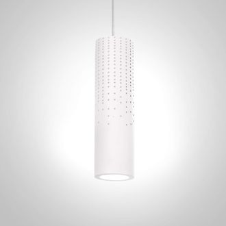 Paco Home Pendelleuchte, GU10, Lampe F&uuml;r Wohnzimmer Esszimmer K&uuml;che, H&ouml;henverstellbar, Farbe: Gips-Wei&szlig;, Leuchtmittel: ohne Leuchtmittel