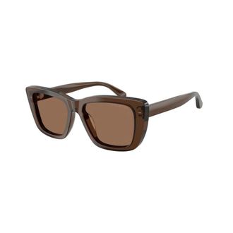 Emporio Armani Authentische Brille mit Premium-Qualit&auml;t - - Accessories - Damen - Braun - ONE SIZE