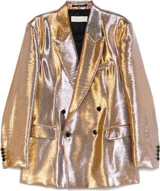 Dries Van Noten Homme, Vestes, Jaune, Taille: M Blazers