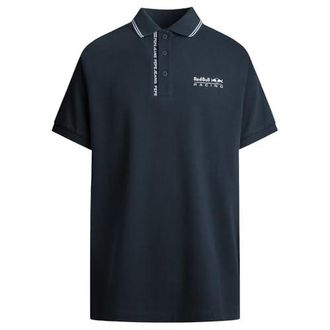 Pepe Jeans London Red Bull Racing X Pepe Jeans RBR Tipped Logo Polo, Blue (Dulwich Blue), XL Homme