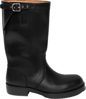 Dries Van Noten Femme, Chaussures, Noir, Taille: 40 EU Bottes Hautes