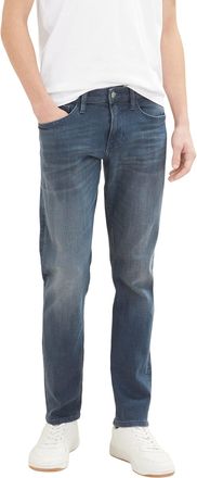 Tom Tailor Herren Pier Slim Fit Jeans 1034113, 10163 - Dark Stone Blue Grey Denim, 28W / 32L