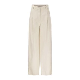 Brunello Cucinelli Damen, Hosen, Wei&szlig;, XSGr&ouml;&szlig;e