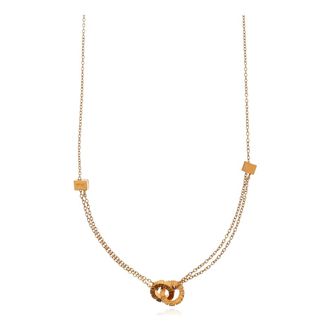 Versace Femme, Accessoires, Jaune, Taille: ONE Size Collier avec pendentifs