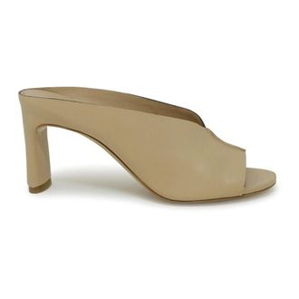 Del Carlo Metis 11725 Leder Sabot Sandalen - - Shoes - Damen - Beige - 35 EU