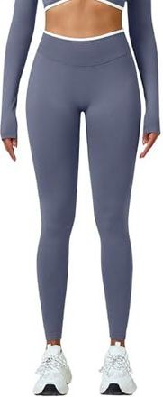 Generic Les pantalons de yoga avec une taille douce et contrast&eacute;e sont parfaits comme couche de base pour lentra&icirc;nement hivernal, le bodyforming et le fitness