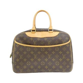 Louis Vuitton Pre-owned Monogram Bowling Vanity Bag - - Pre-owned - Damen - Braun - ONE SIZE