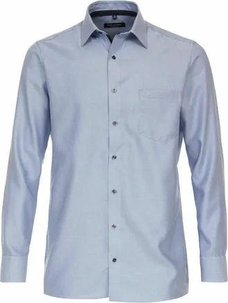 Casamoda Langarm Freizeithemd - - Shirts - Herren - Blau - 3XS
