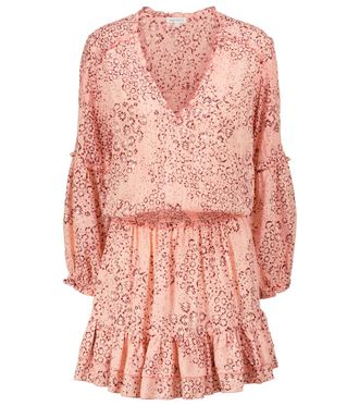 Poupette St Barth Bedrucktes Minikleid Ilona