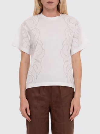 HUGO BOSS T-Shirt Femme couleur Blanc