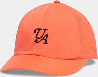 Under Armour Essential Mid Nylon Verstellbare Kappe für Herren Fire / Schwarz EINHEITSGRÖSSE