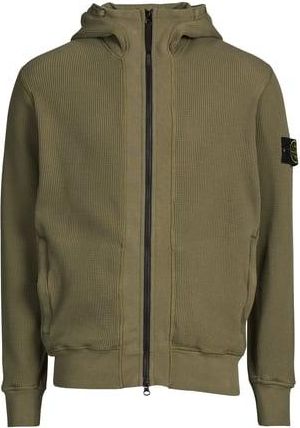 Stone Island Veste zipp&eacute;e en coton