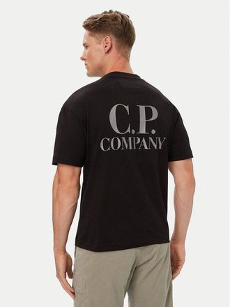 C.P. Company T-Shirt 21CMTS135A005100W Schwarz Regular Fit