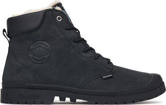 Palladium Schn&uuml;rstiefeletten Sp20 Cuff Lth Wp Wl 79067-008-M Schwarz
