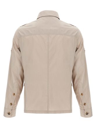 Brunello Cucinelli Mens Beige Cotton Full-Length Jacket Clothing